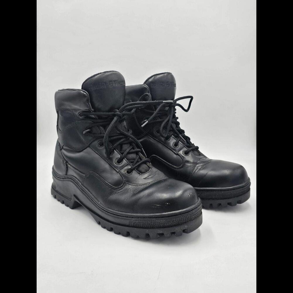 Smith & Wesson Leather Tactical Slip Resistent Boot M… - Gem
